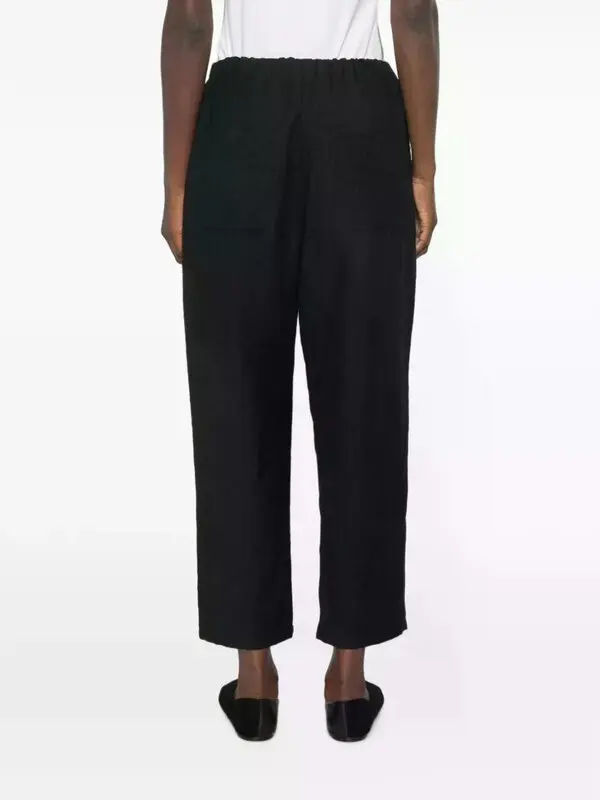 Apuntob Elasticated Virgin Wool Trousers