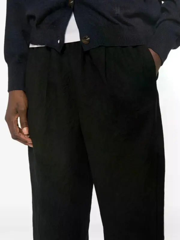 Apuntob Elasticated Virgin Wool Trousers