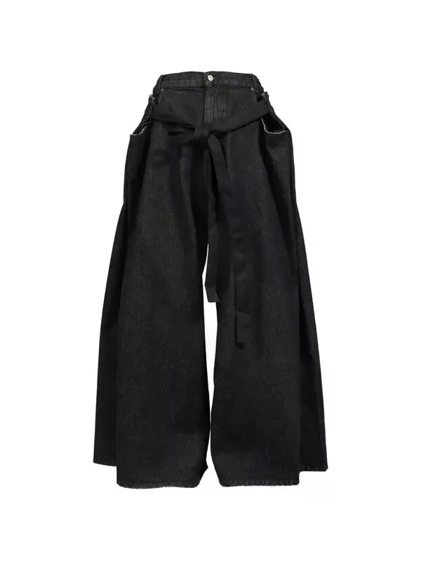 LỰU ĐẠN Tie Maxi Jeans