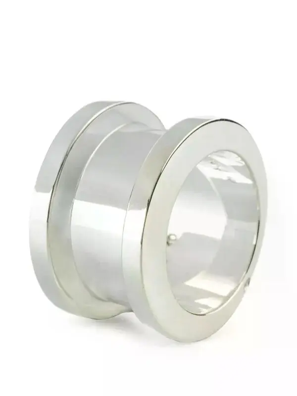 PARTS OF FOUR Crescent Channel Ring - Silver