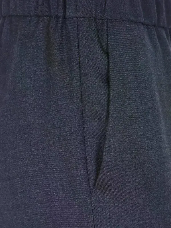 Antonelli Firenze Elasticated-waistband Turned-up-cuffs Trousers