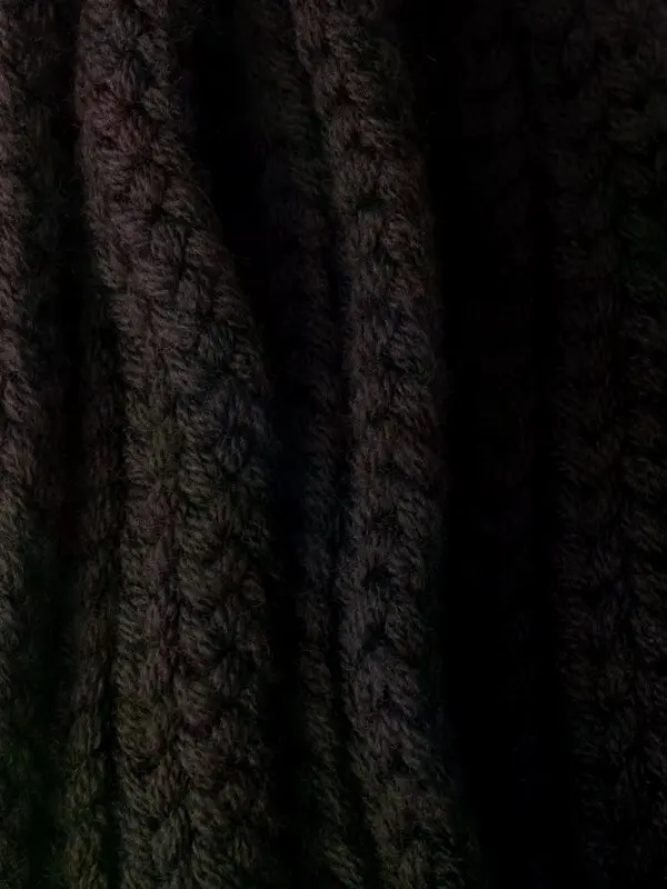 Prada Wool Scarf - Brown