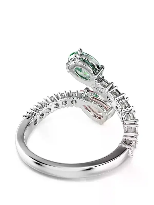 SWAROVSKI X Ariana Grande Crystal-embellished Open Rings