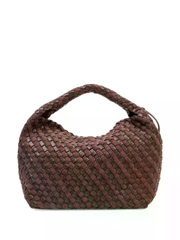 GIANNI CHIARINI Aurelie Woven Tote Bag - Brown