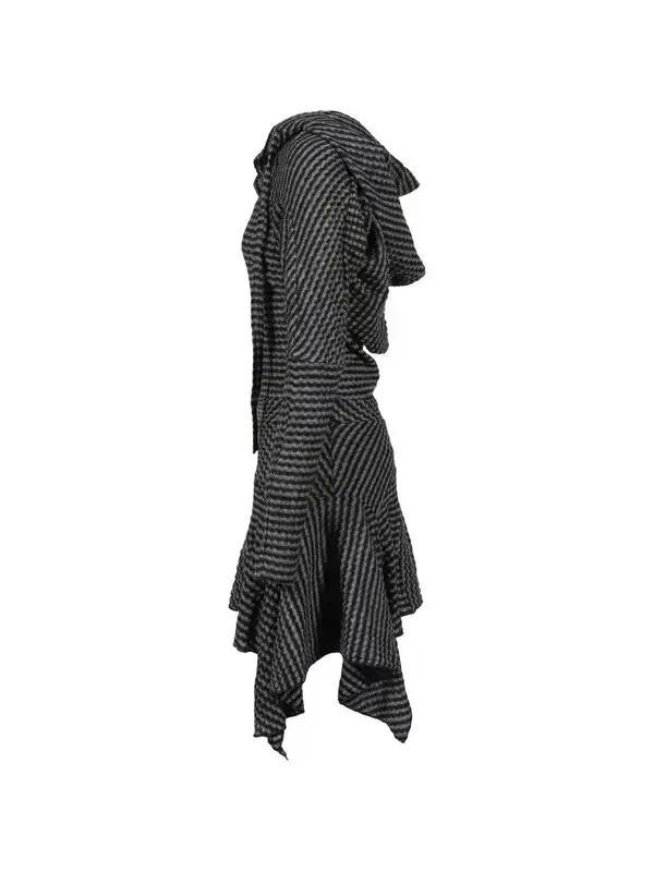 NΦ DRESS Striped Asymmetric Dress