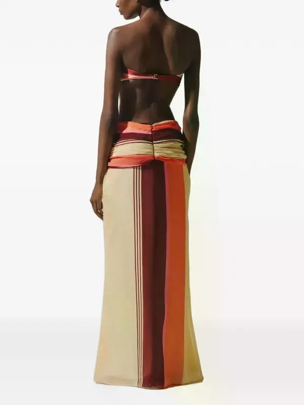 BAOBAB Sumaq Draped Maxi Skirt - Neutrals