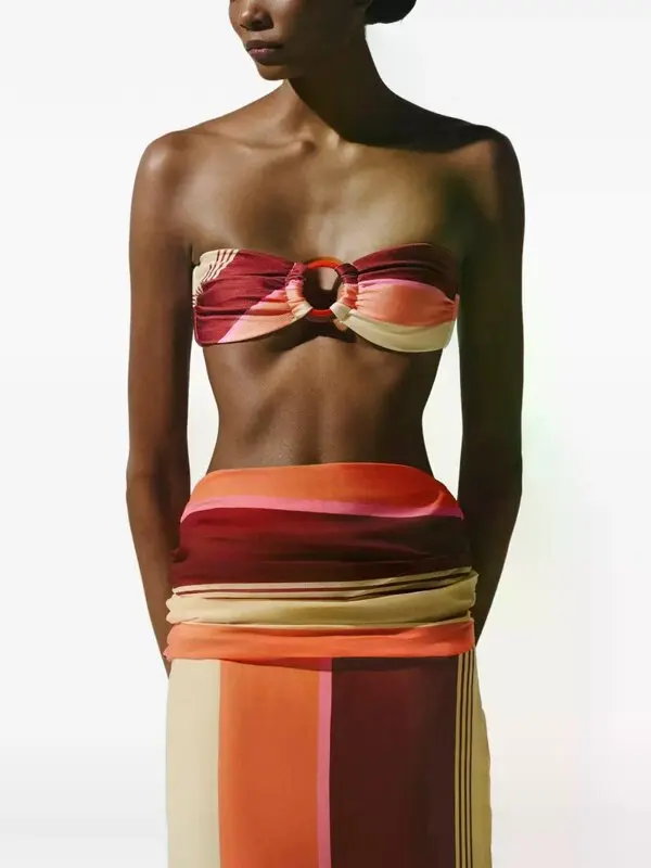 BAOBAB Sumaq Draped Maxi Skirt - Neutrals