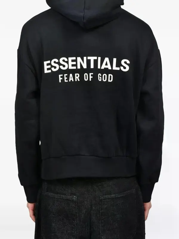 ESSENTIALS Logo-print Hoodie