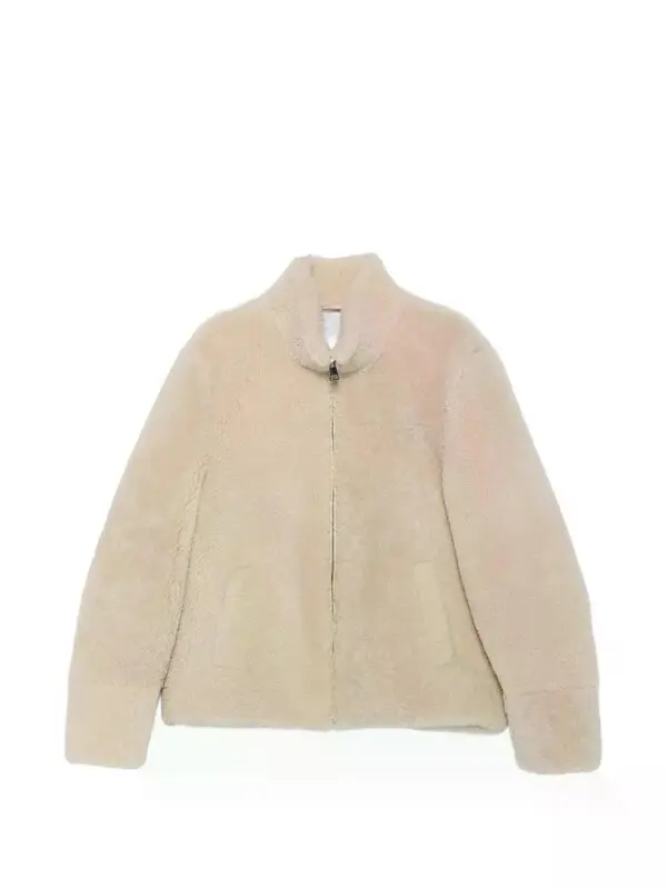 ERALDO High-neck Shearling Jacket