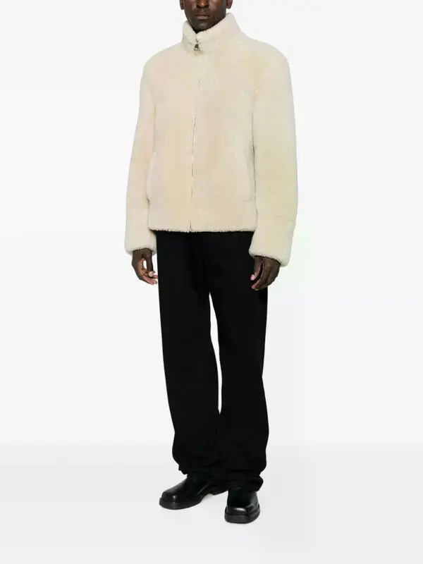 ERALDO High-neck Shearling Jacket