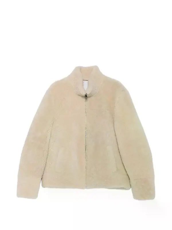 ERALDO High-neck Shearling Jacket