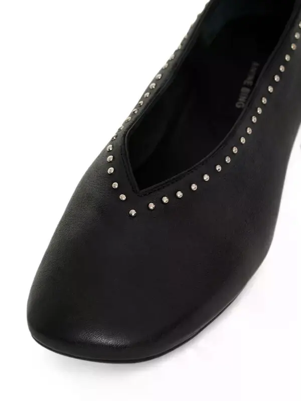 ANINE BING Ana Smooth Leather Flats