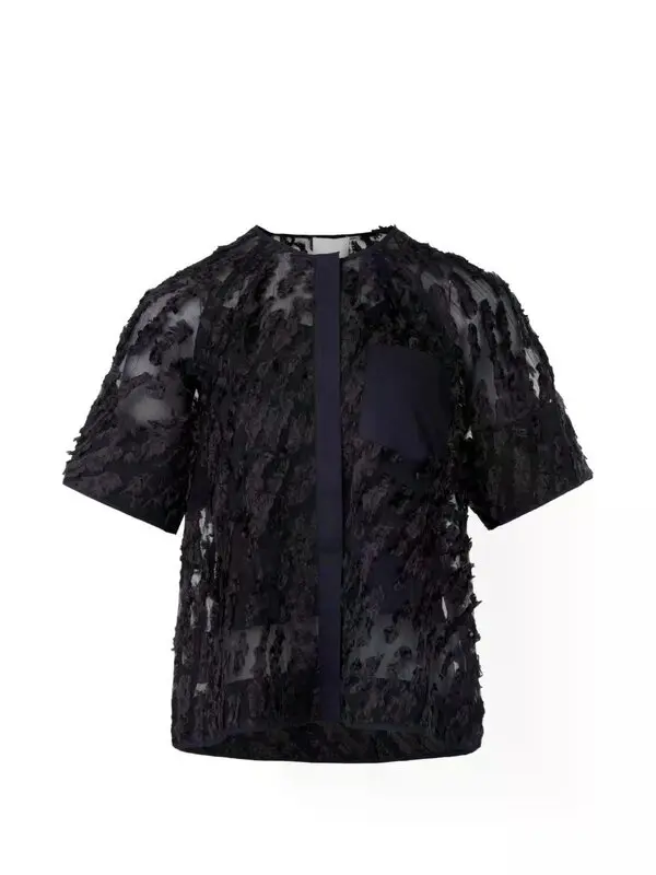 3.1 Phillip Lim Fil-coupé Short-sleeve Shirt