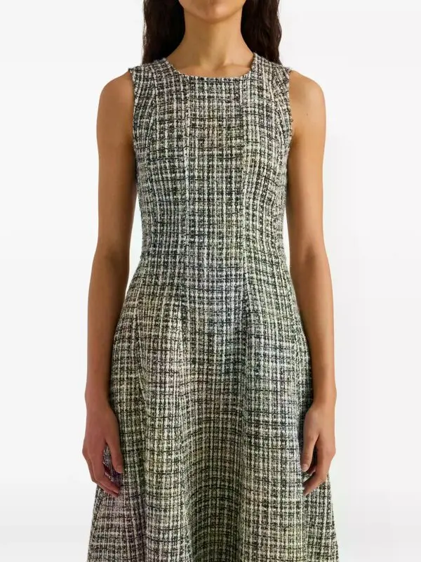 Proenza Schouler White Label Beatrix Tweed Midi Dress - Neutrals