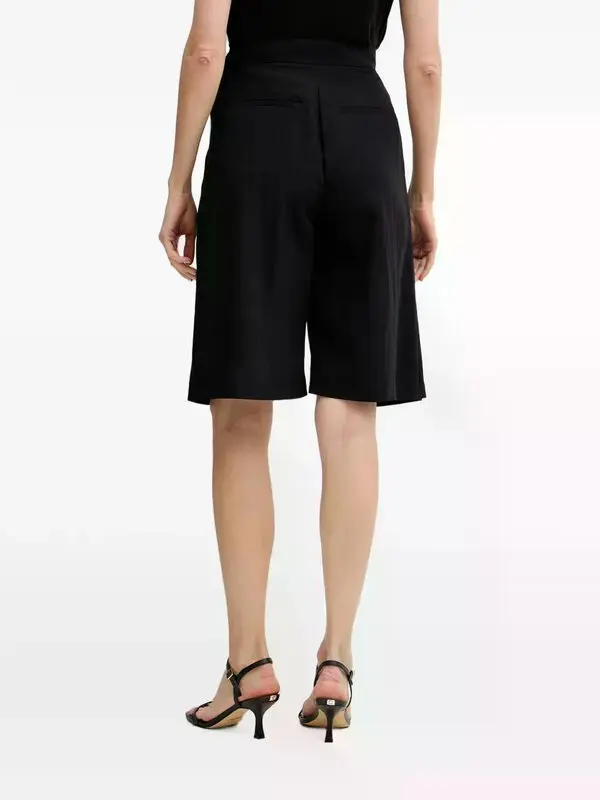 Sisley Wrap-style Belted Shorts