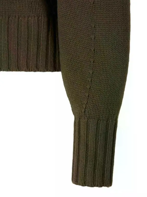Simkhai Faux-fur Collar Zip-up Cardigan