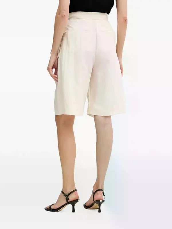Sisley Wrap-style Tie-fastening Shorts