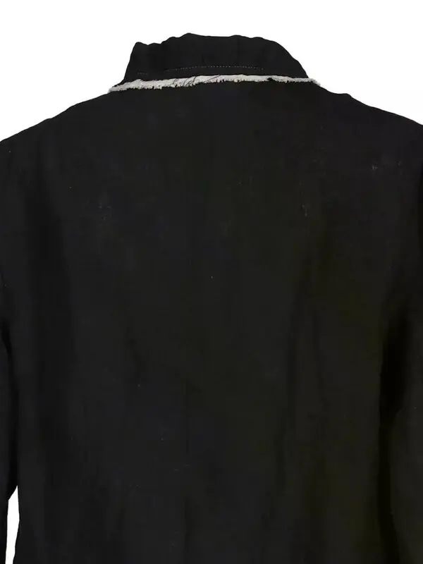 POST ARCHIVE FACTION Drifter Raw-edge Linen Jacket