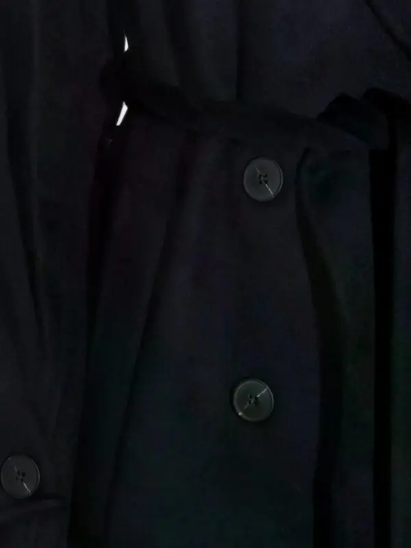 THE DYNAMIS STUDIO Double-breasted Belted Coat