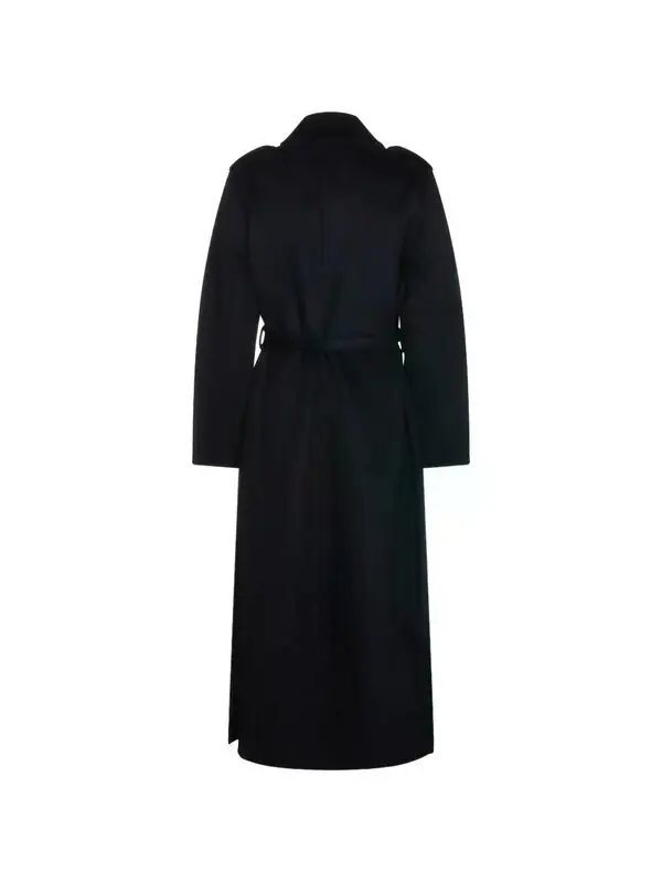 THE DYNAMIS STUDIO Double-breasted Belted Coat