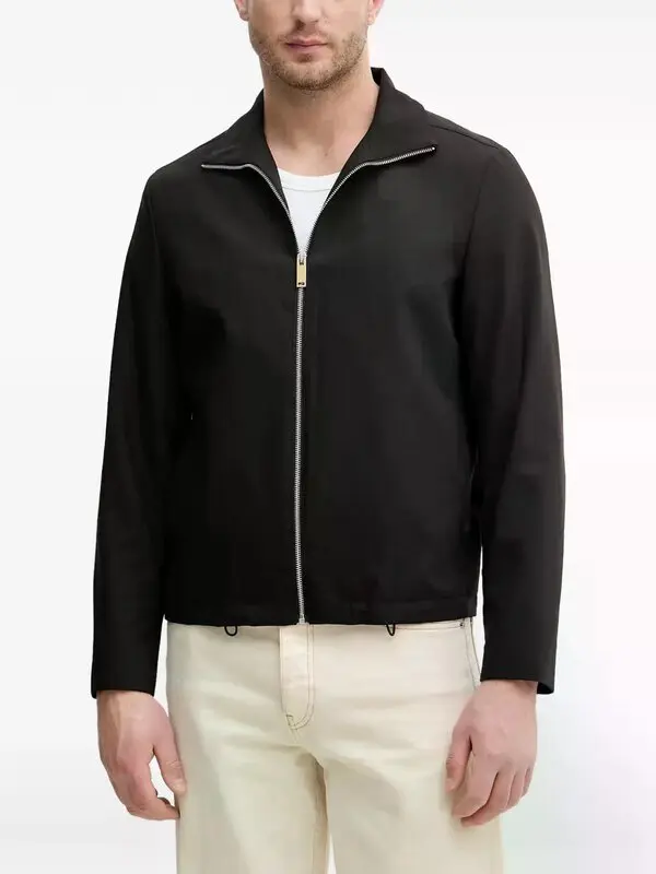 Sisley Logo-patch Zip-up Jacket