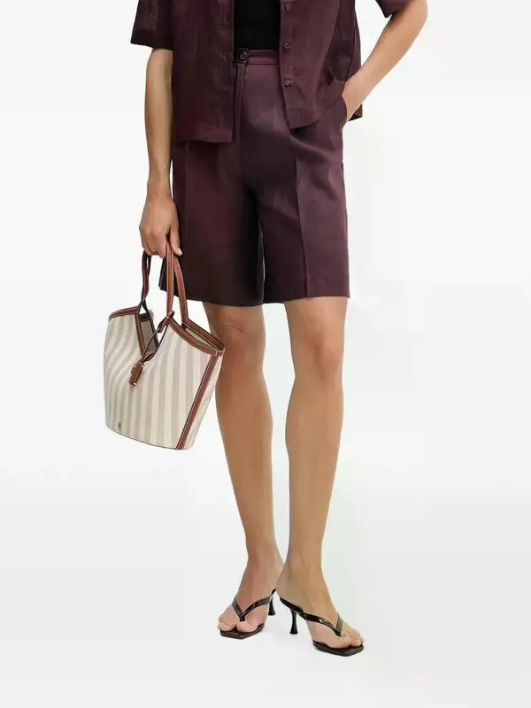 Sisley Pleated Tailored Shorts
