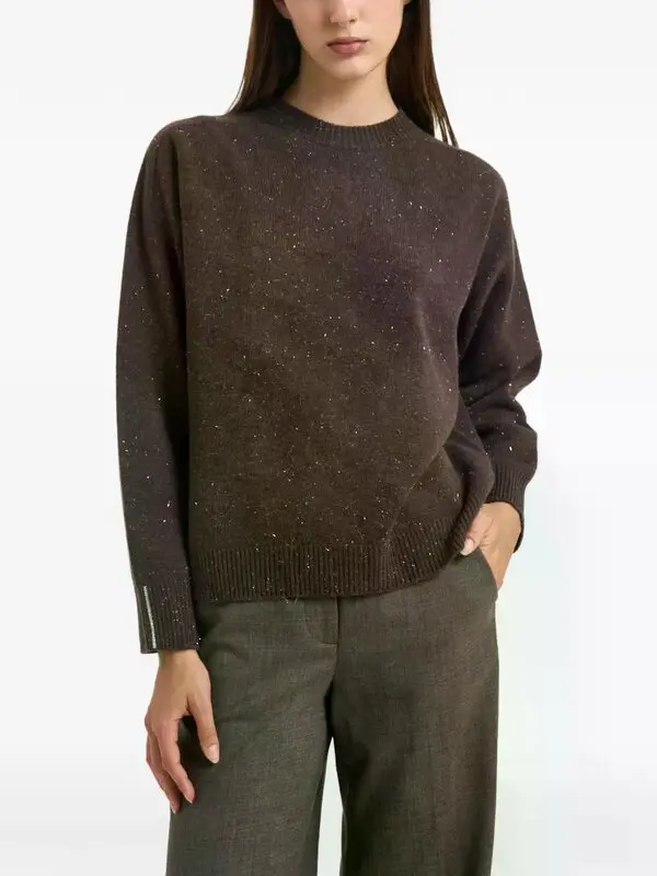 Peserico Flecked Knit Sweater