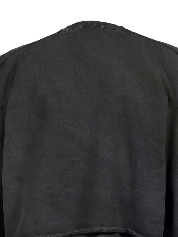 MIDORIKAWA Layered Cut-off Sweatshirt