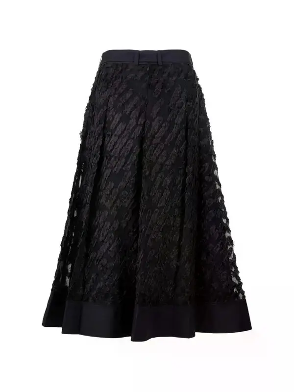3.1 Phillip Lim Textured-finish Midi Skirt