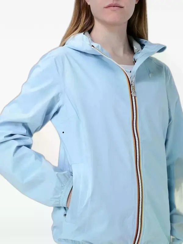 K-WAY Hooded Zip-up Jacket