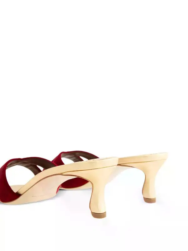 Manolo Blahnik Callydramu Crossover Sandals