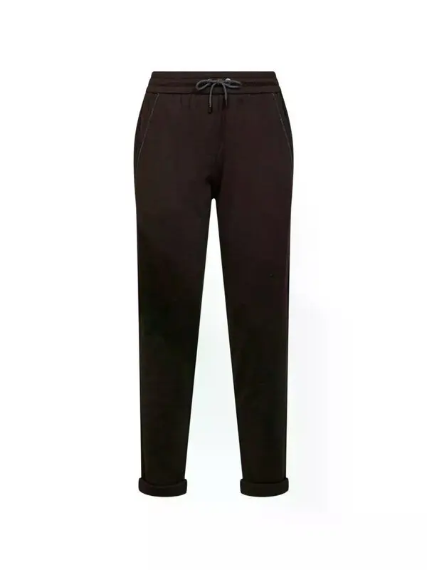 Brunello Cucinelli Monili Drawstring Track Pants