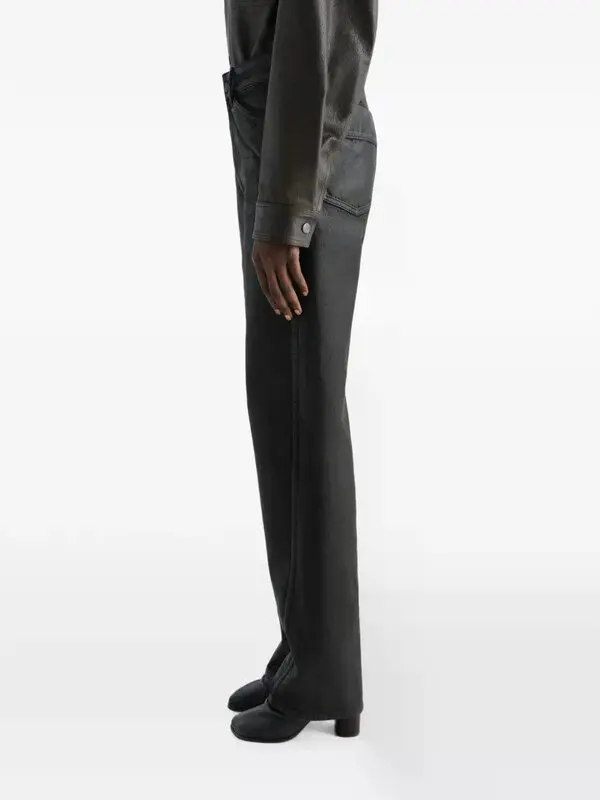 LEMAIRE Twisted Five-pocket Pants In Coated Denim