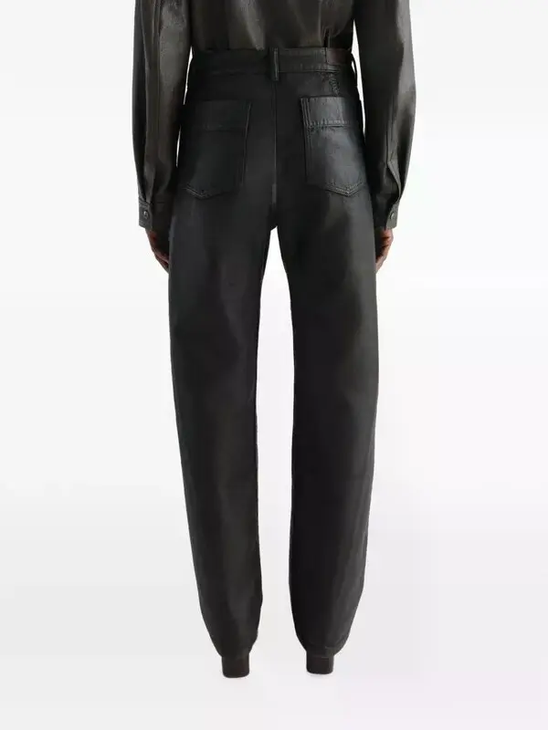 LEMAIRE Twisted Five-pocket Pants In Coated Denim
