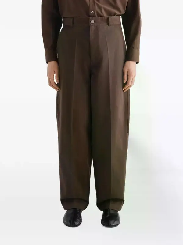 LEMAIRE Polycotton Twill Barrel Pants