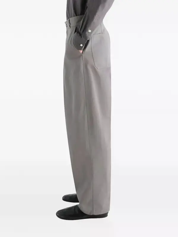 LEMAIRE Polycotton Twill Barrel Pants