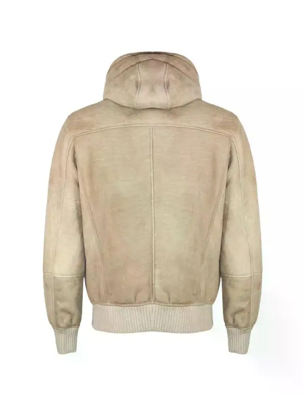 VOLFAGLI FIRENZE Suede Hooded Jacket
