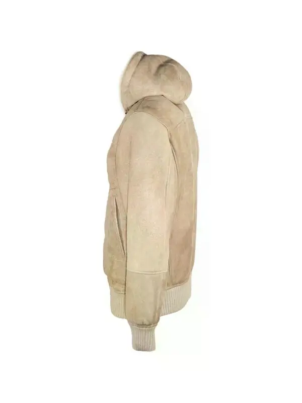 VOLFAGLI FIRENZE Suede Hooded Jacket