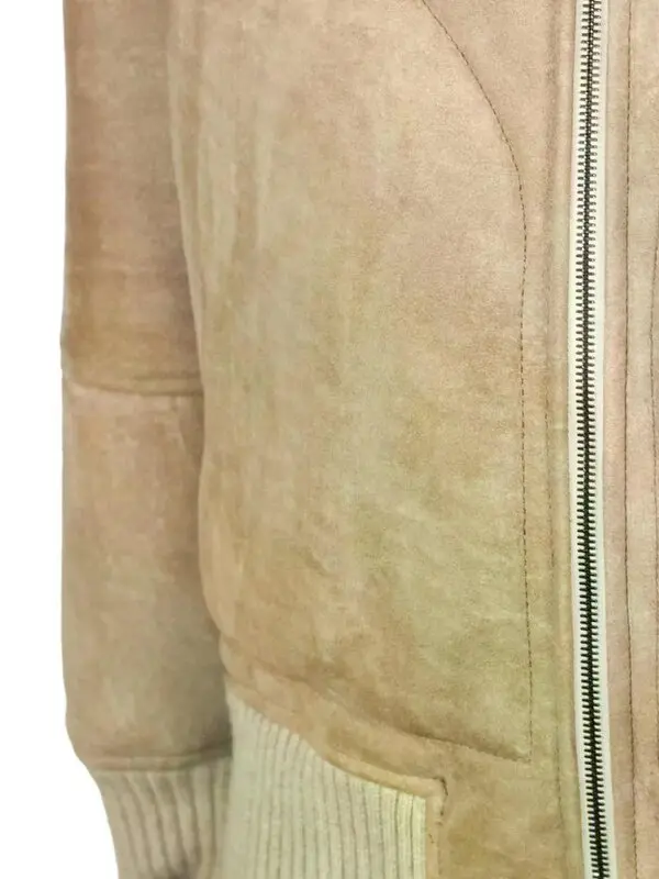 VOLFAGLI FIRENZE Suede Hooded Jacket