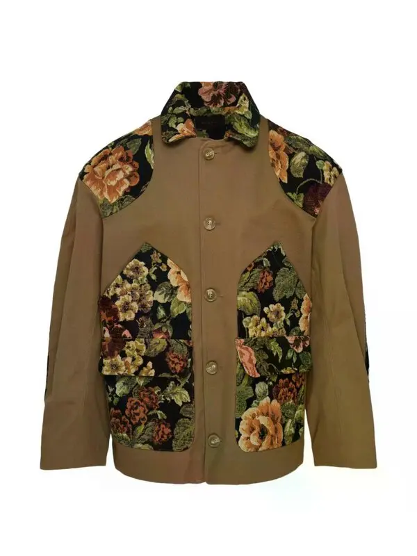 Simone Rocha Patchwork Floral-print Jacket