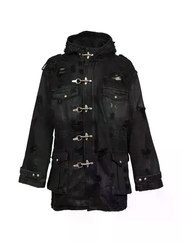 THUG CLUB Tribal M-65 Distressed Coat
