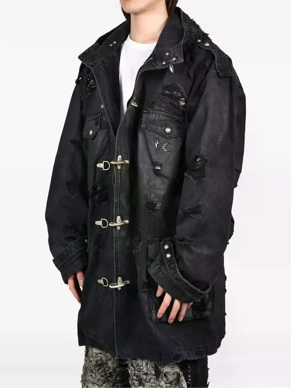 THUG CLUB Tribal M-65 Distressed Coat