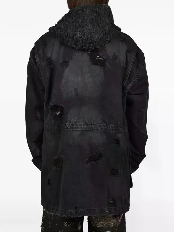 THUG CLUB Tribal M-65 Distressed Coat
