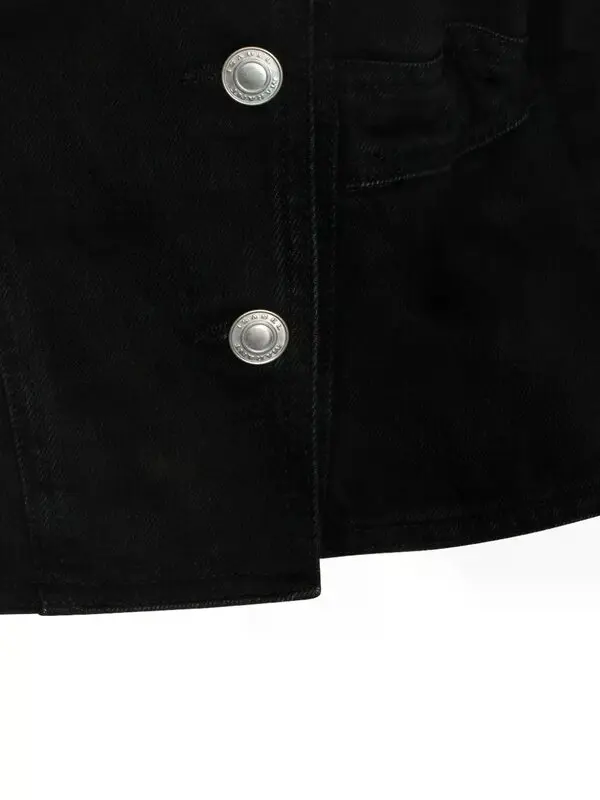 MARANT ETOILE Dolie Asymmetric-front Denim Jacket
