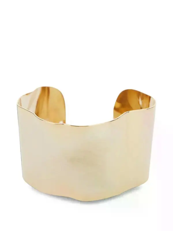 SEMICOUTURE Hammered-effect Cuff Bracelet