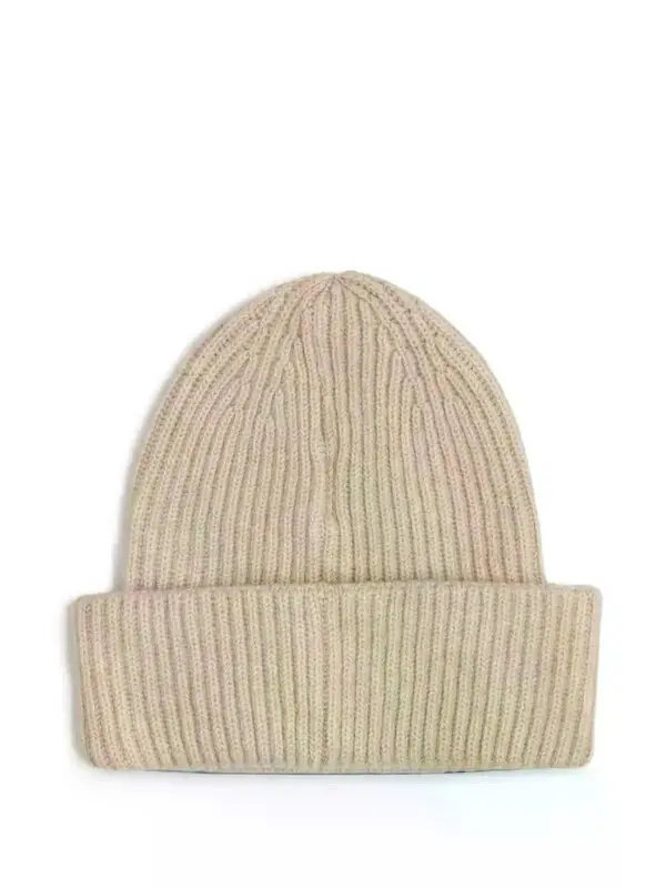 Fedeli Cashmere Beanie Hat - Neutrals