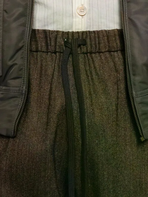 MAISON MARGIELA Drawstring Straight-leg Trousers