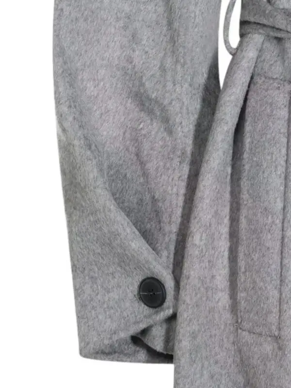 THE DYNAMIS STUDIO Double-breasted Belted Coat