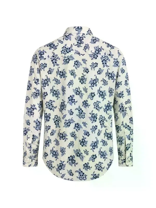 SONRISA Floral-print Long-sleeve Shirt