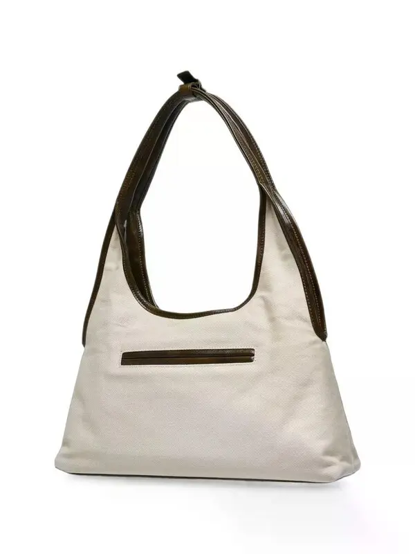 STAND OIL Ringo Logo-plaque Canvas Shoulder Bag